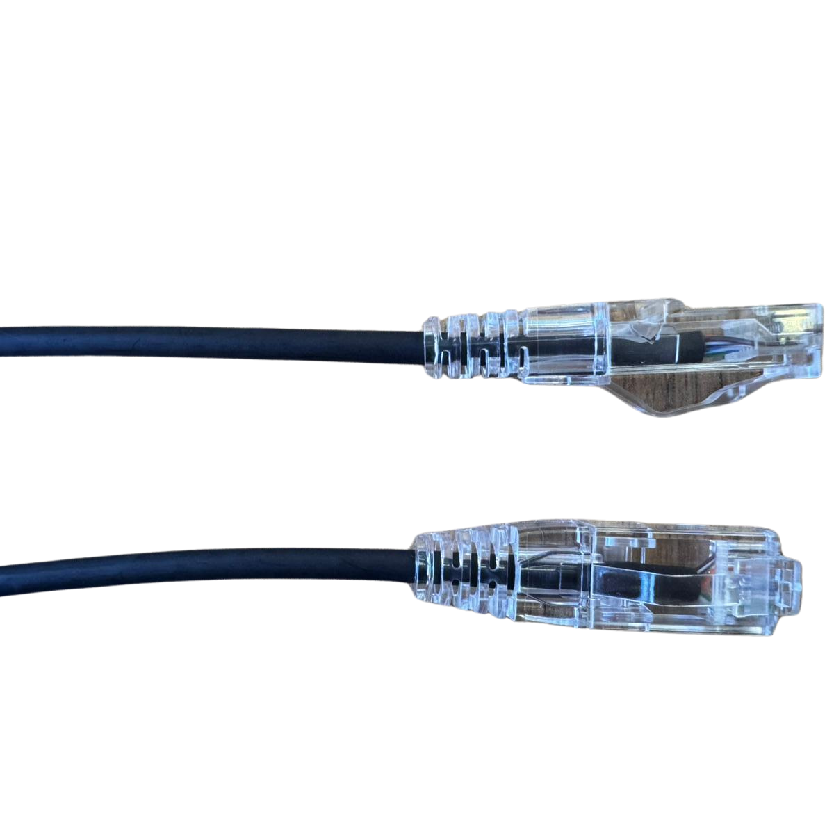 1M Cat6 Patch Lead Thin 28AWG LSZH | Black | Cat6 | 1PD – 1 Point ...